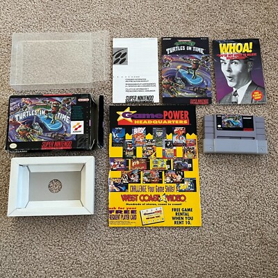 Teenage Mutant Ninja Turtles in Time IV 4 (Super Nintendo SNES ...