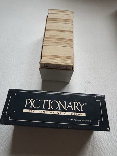 Vintage Pictionary First Edition The Game Of Quick Draw 1985. See ...