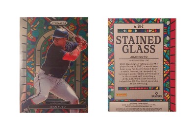 2022 Panini Prizm STAINED GLASS #SG-2 JUAN SOTO New York Yankees RARE ...