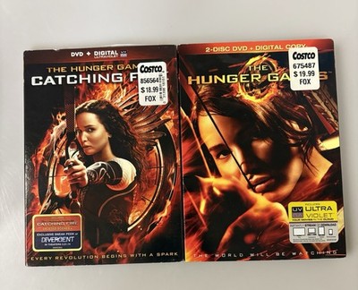 Hunger Games DVD Bundle – Catching Fire + Hunger Games (2 Disc) VG PLUS ...