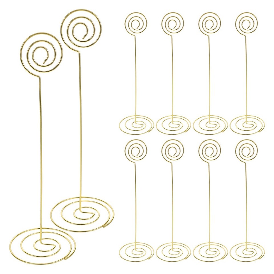 10 Pcs Table Number Holders Table Number Stand Place Card Holders For ...