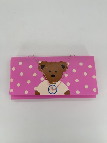 Vintage 1991 Sanrio Tweedle Dee Dee Bear Pink Envelope Expanding File ...