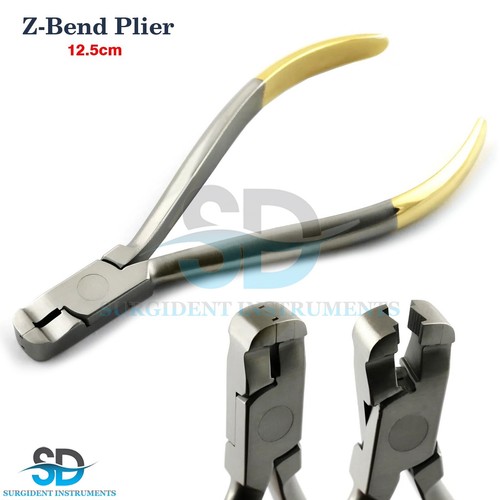 "Dental Orthodontic Z-Bend Plier TC Archwire Step Bending & Loop ...