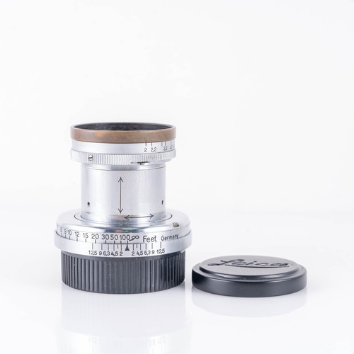 Leica Summar L39 50mm/F2.0 Silver BLACK RIM Rare #11042 | eBay
