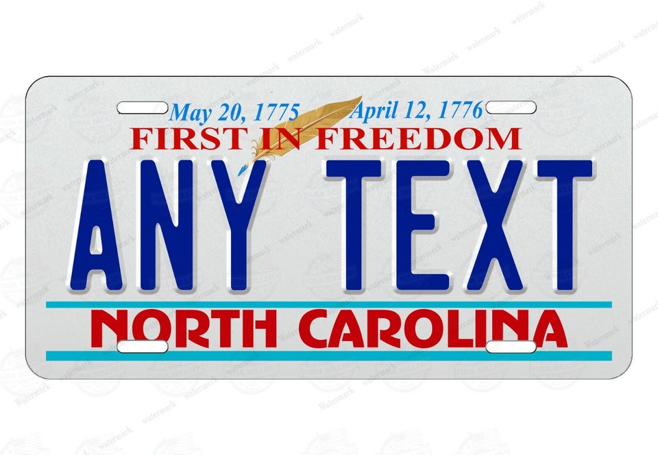 Vintage State License Metal Plate Tag Customized Auto Car Bicycle RV ...