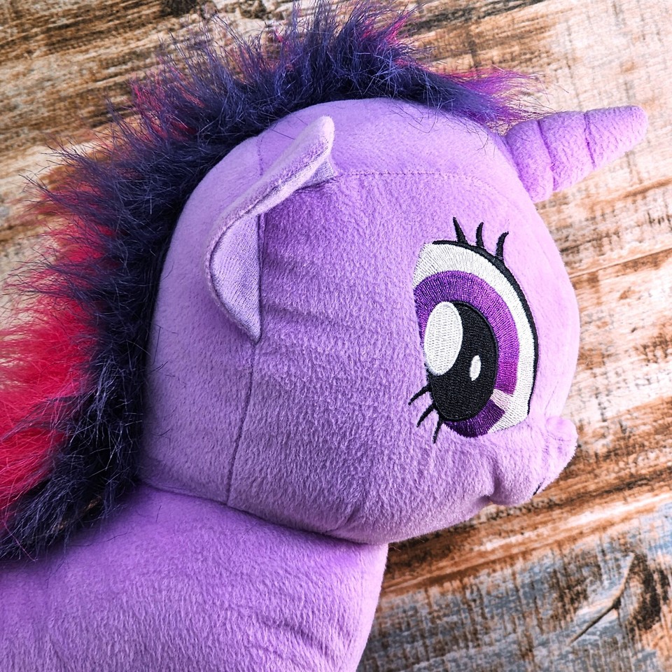 My Little Pony Stuffed Animal Plush Toy Twilight Sparkle Purple Unicorn ...