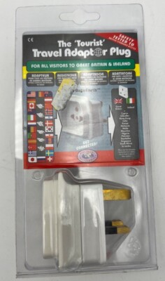 Reiseadapter auf UK GB England 3pin Steckdose / Reisestecker Adapter ...