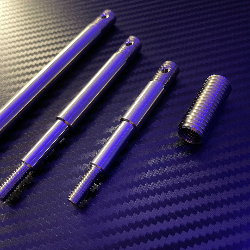 79mm 95mm 140mm M12 Thrustmaster TH8A TH8S Shifter Shaft Rod Extensions ...