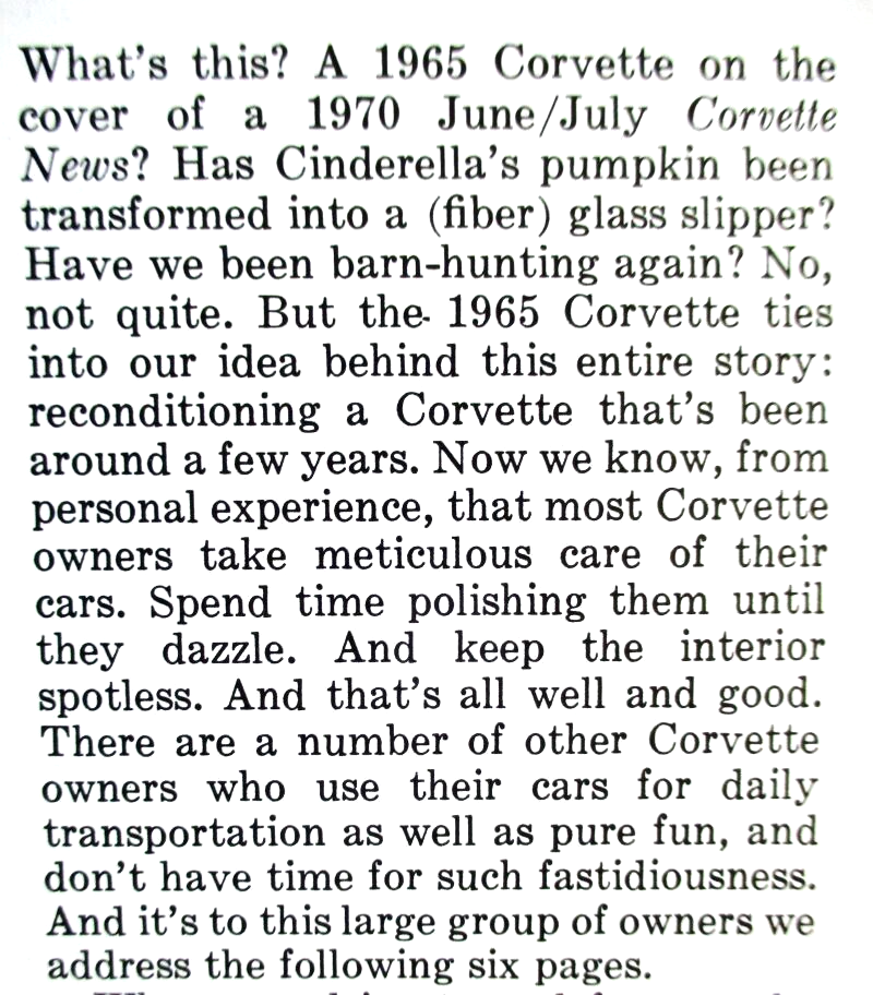 1970 Feb/March & June/July Corvette News Magazines - Specs, Astronauts ...