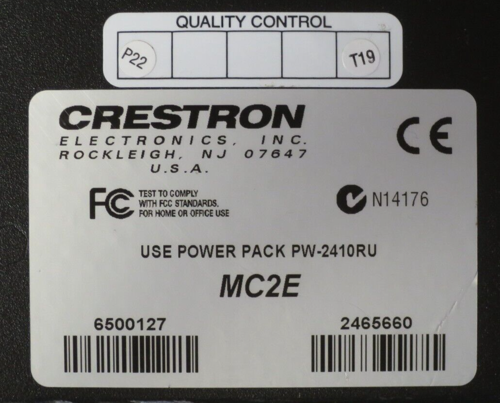 Crestron MC2E Compact Professional Media Controller System Serial ...