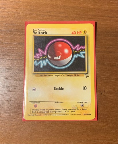 1995 Voltorb "Monster Ball" Base Set Pokemon Card | eBay