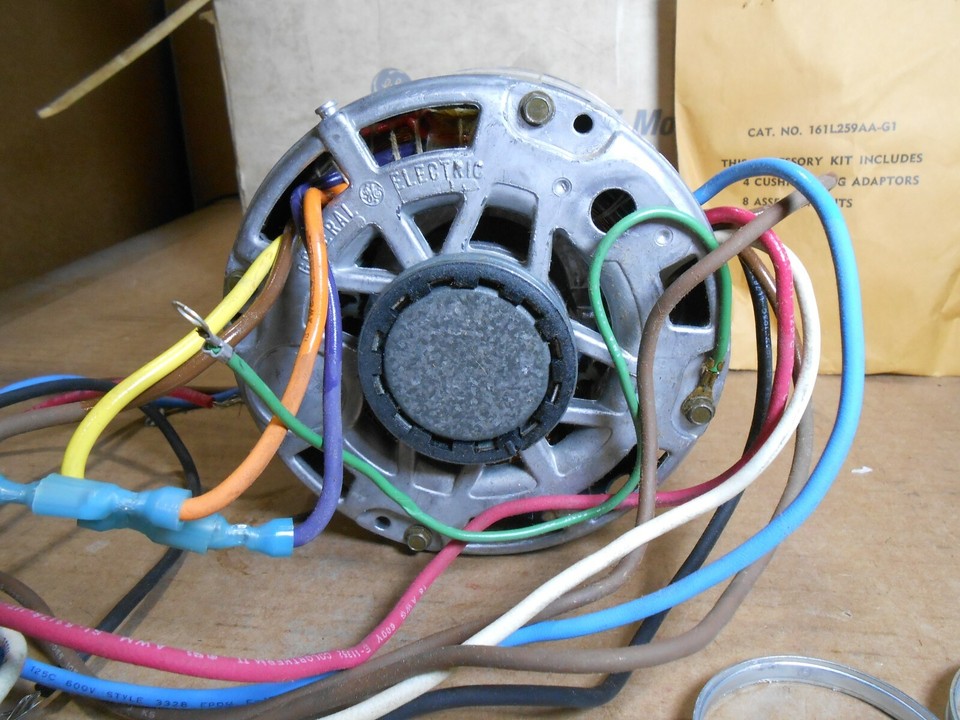 GE 5KCP39HG MOTOR 1625 RPM 3.90 AMPS 60/50 HZ 115V 1/3 HP | eBay