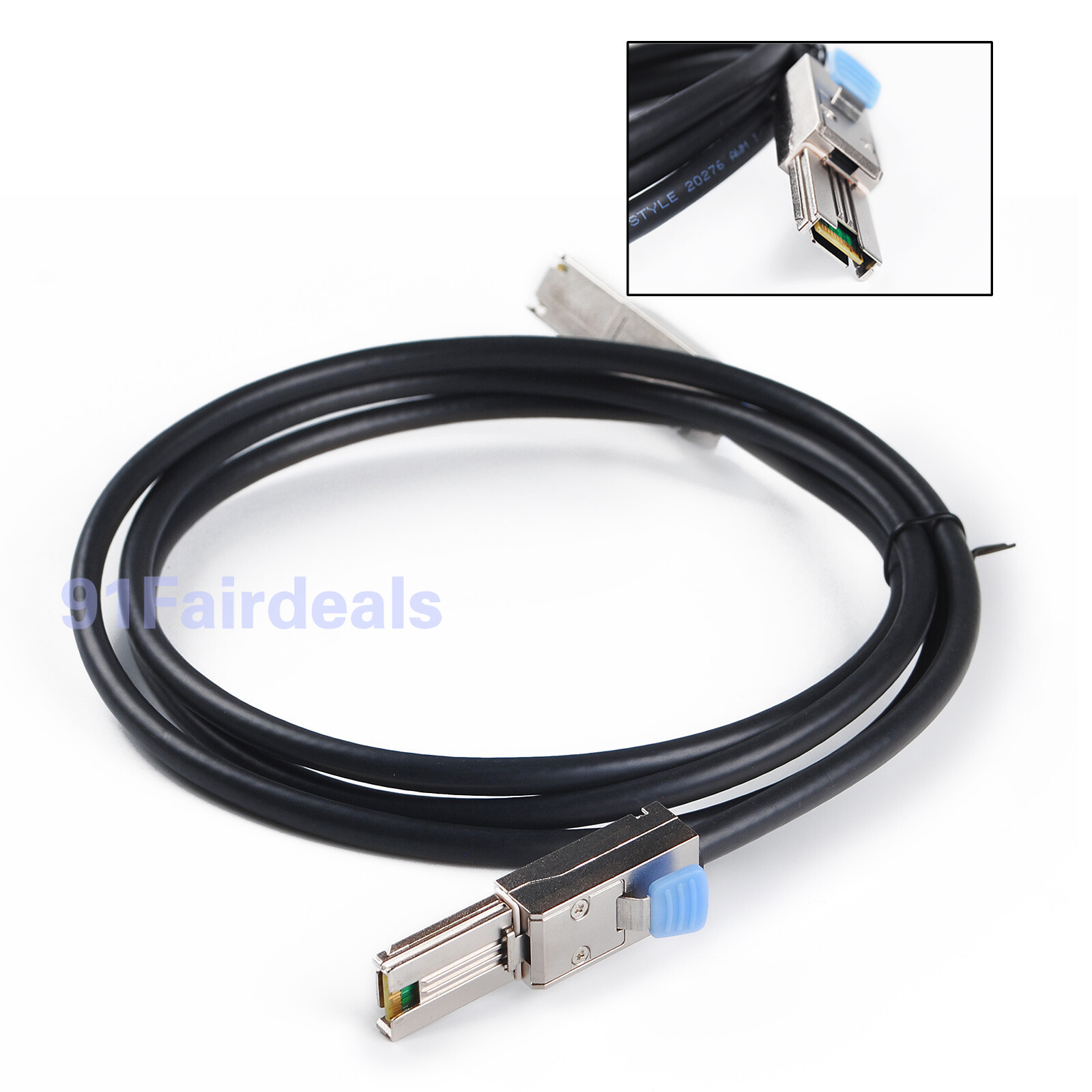 W390D For Dell 2m 6ft External SAS SFF-8088 to 8088 Cable for DAS JBOD ...