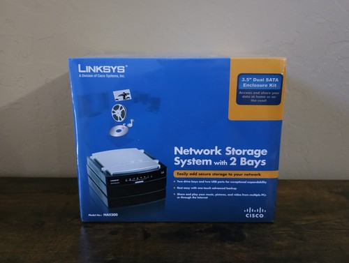 Cisco-Linksys Network Storage System with 2 Bays (NAS200) - NEW ...
