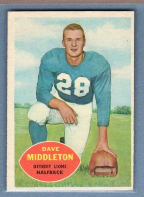1960 Topps #43 Dave Middleton EX-MT GO123 | eBay