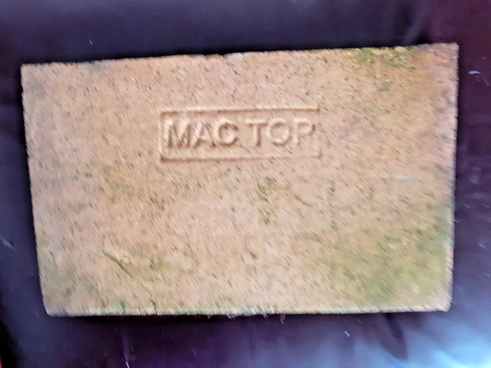 MAC TOP Trapezium Shape Fire Brick size 40cm width 23cm depth 4.5 cm ...