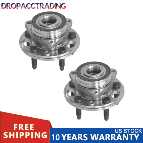Pair Front Wheel Bearing and Hub For Chevy Equinox Buick Regal GMC ...