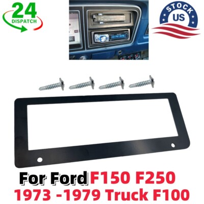US For Ford F150 Car Radio Single Din Stereo Install Kit F250 73-1979 ...
