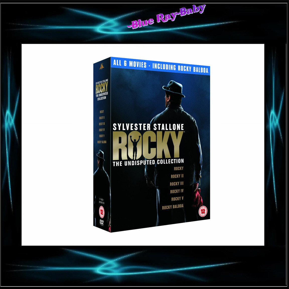 ROCKY - THE UNDISPUTED COLLECTION MOVIES 1 2 3 4 5 6 *** BRAND NEW ...