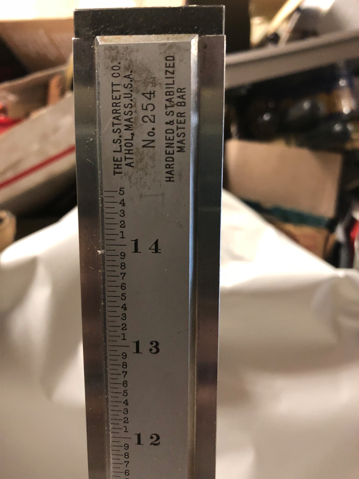 MACHINIST LATHE TOOLS MILL Machinist Starrett # 254 Height Gage Gauge ...