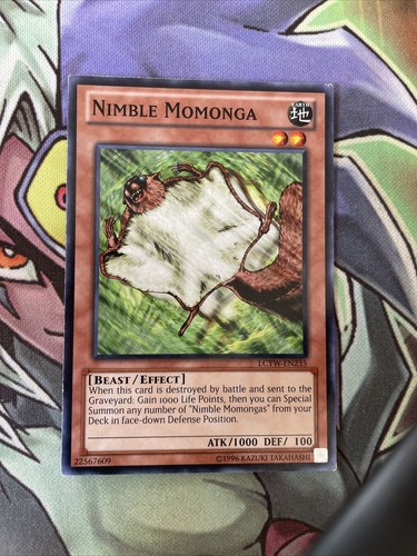 LCYW-EN235 Nimble Momonga Common Unlimited Edition NM Yugioh Card | eBay