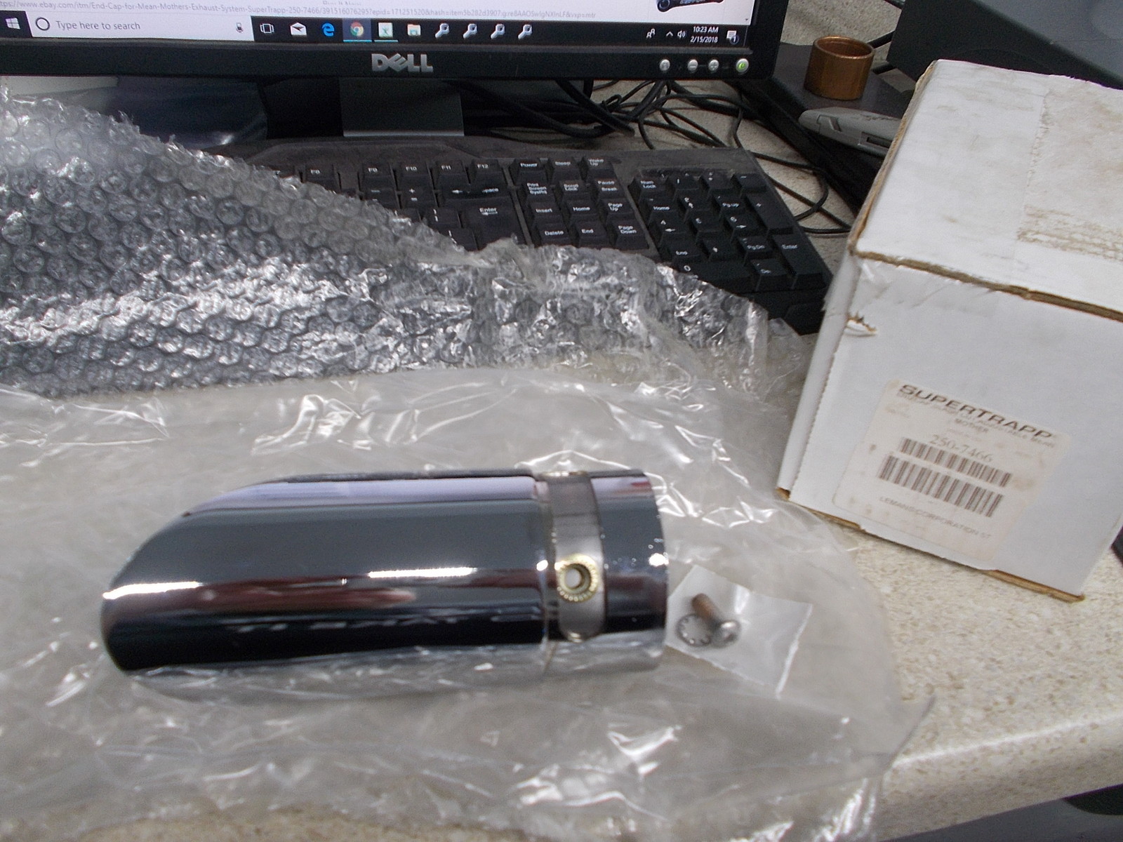 NOS SuperTrapp End Caps for Mean Mothers Exhaust Systems 250-7466 | eBay