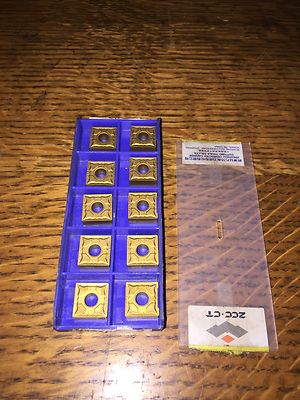 ZCC CT CARBIDE INSERTS QUANTITY 10 SNMG120404 PM SNMG431 PM YBC251 P10 ...
