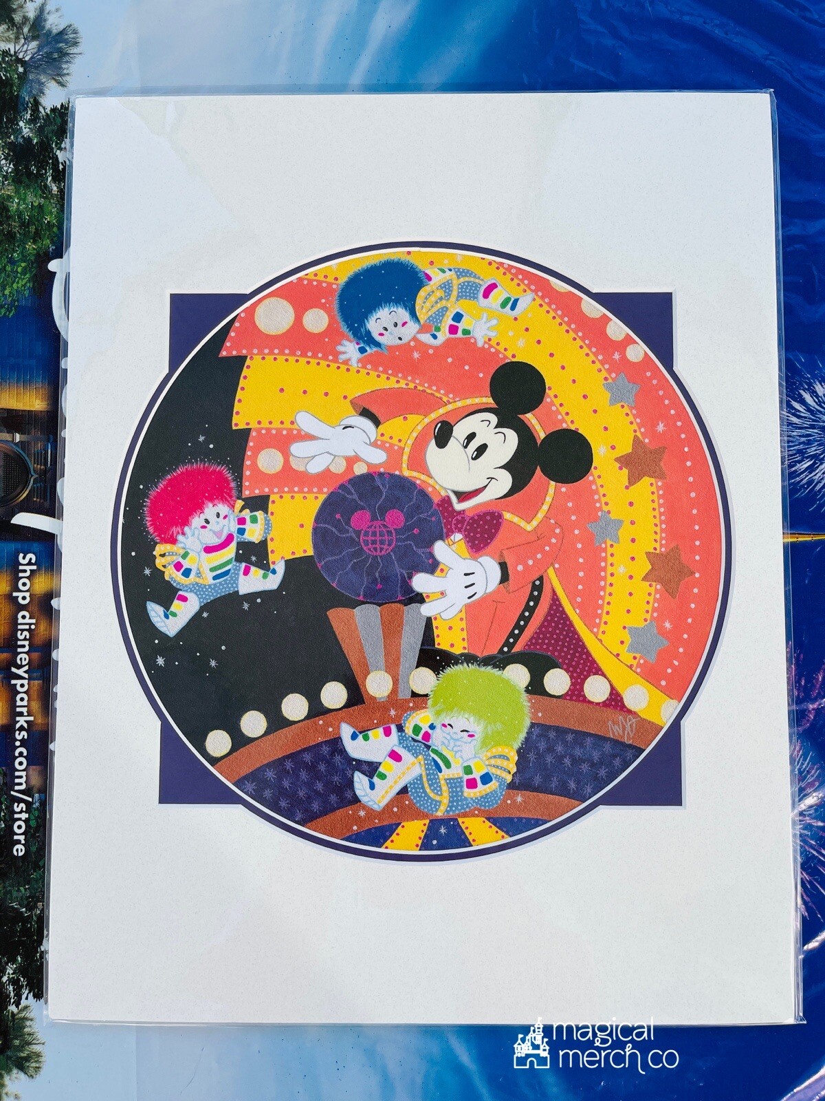 Disney Parks Spectromagic Morgan Ditta Cast A Spell Of Light 14x18 ...