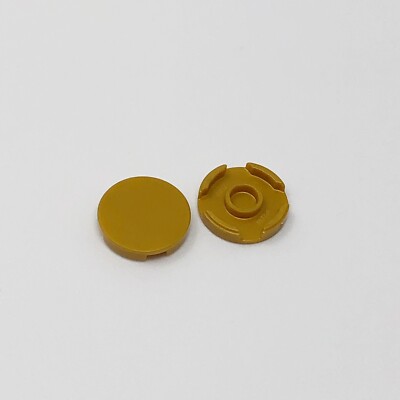 14769 LEGO Parts Tile Round 2x2 Bottom O PEARL GOLD (2) | eBay