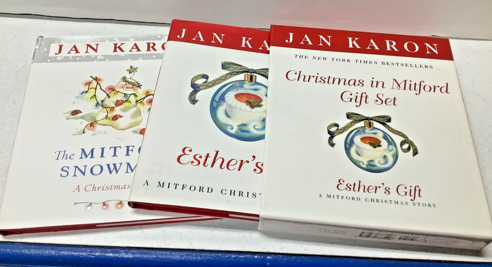 Esther's Gift & The Mitford Snowmen Jan Karon Christmas Stories HC DJ ...