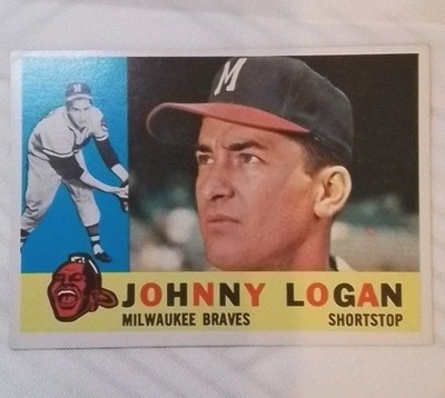 1960 Topps #205 Johnny Logan Milwaukee Braves | eBay