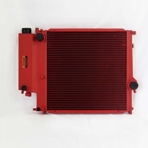 Red Aluminium 3Row Radiator SPAWON For BMW 318i/318is/318ti/Z3 1991 ...