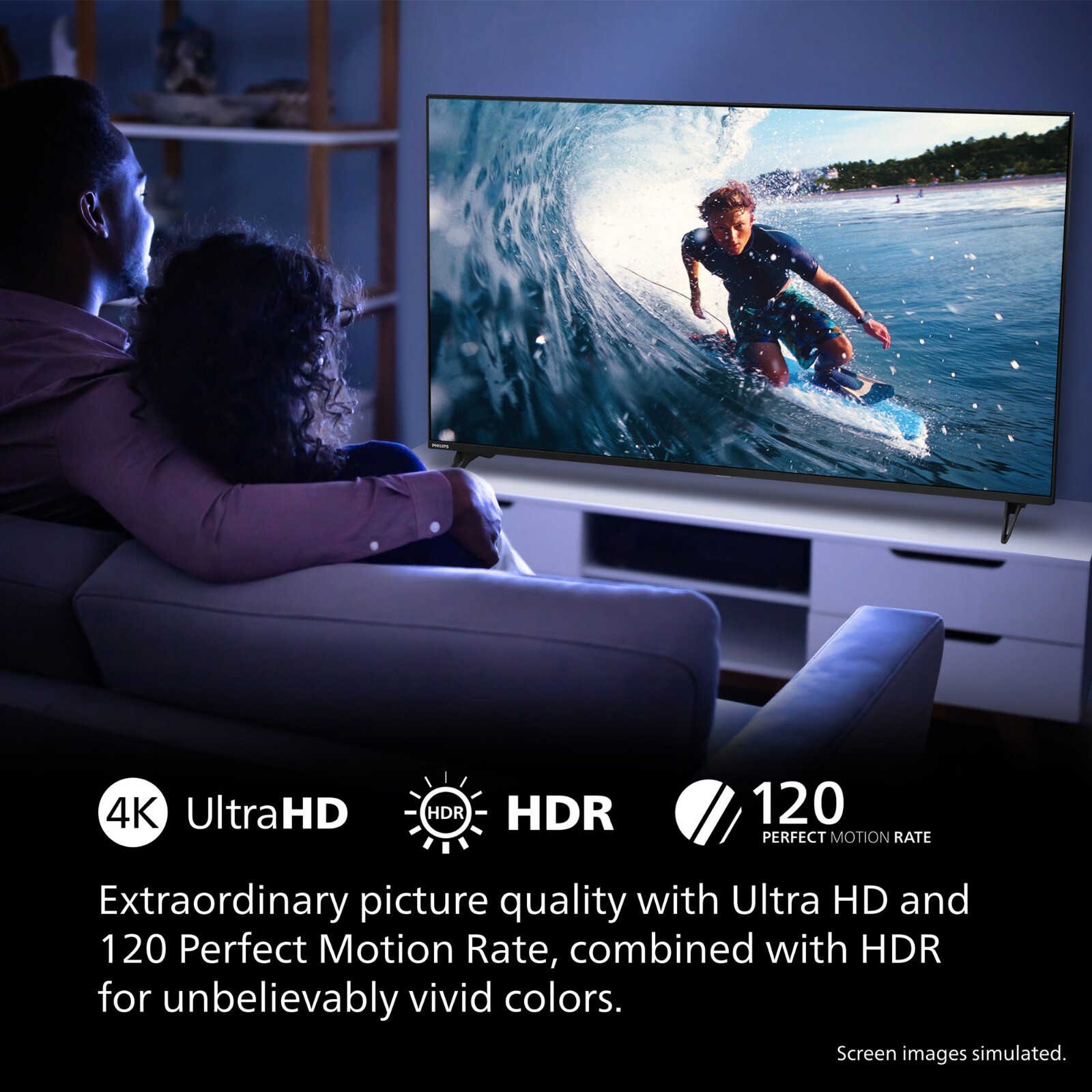 Philips 55 Class 4K Ultra HD (2160p) Google Smart LED TV (55PUL7552/F7 ...