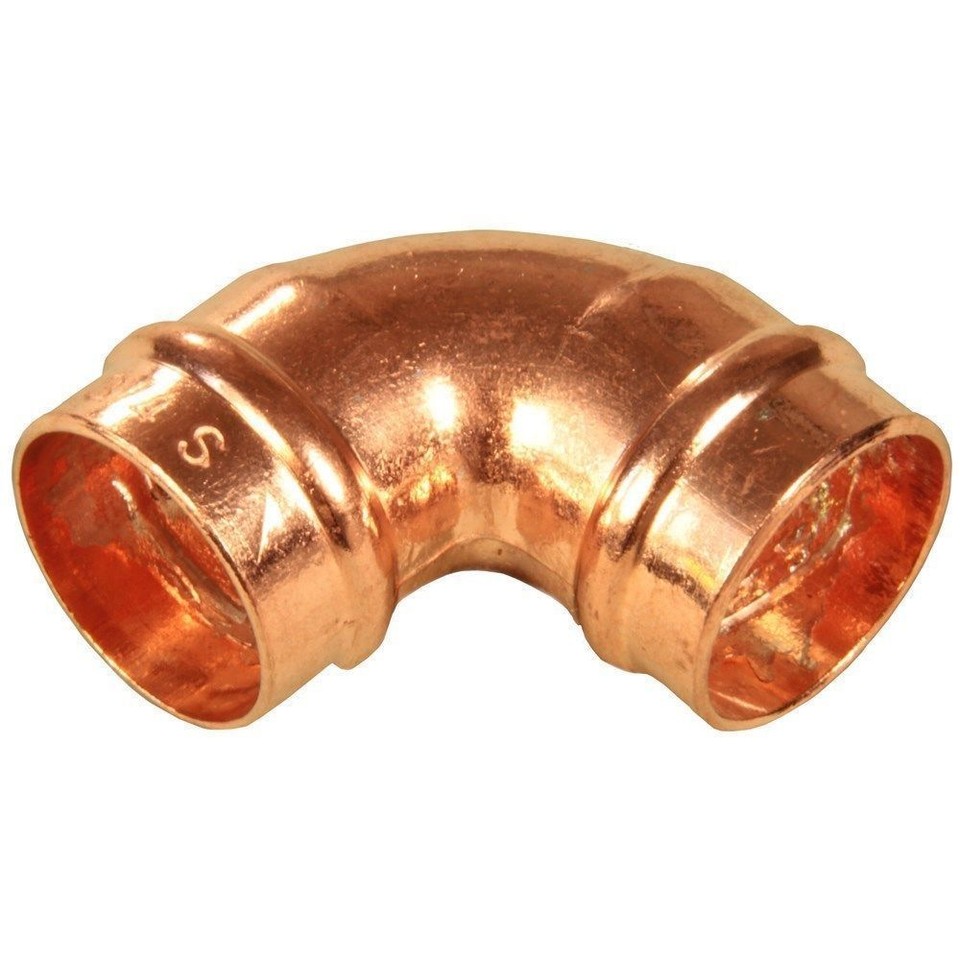 8mm Solder Ring Copper Yorkshire Plumbing Pipe Fittings Pre Soldered ...