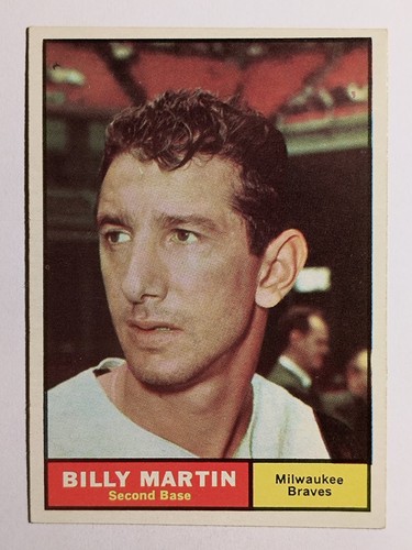 1961 Topps #89 Billy Martin (NM) | eBay