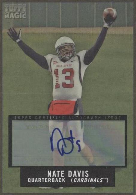 2009 Topps Magic - Nate Davis #25 Autographs (AU, RC) for sale online ...
