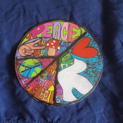 Metal Sign 8" Round Man Cave Garage Bar Wall Art Love Increase The ...