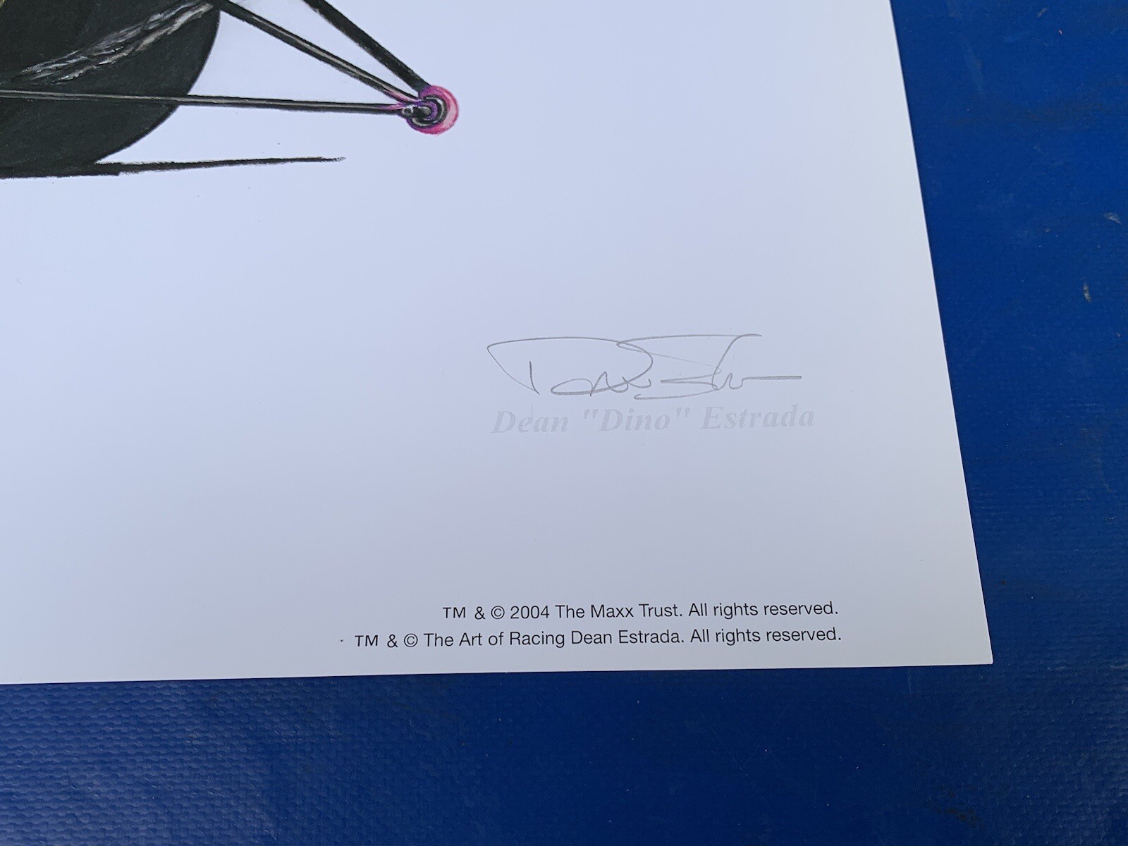 RARE JOHN FORCE DRAG RACING FUNNY CAR PRINT POSTER LITHO NHRA VINTAGE 1 ...