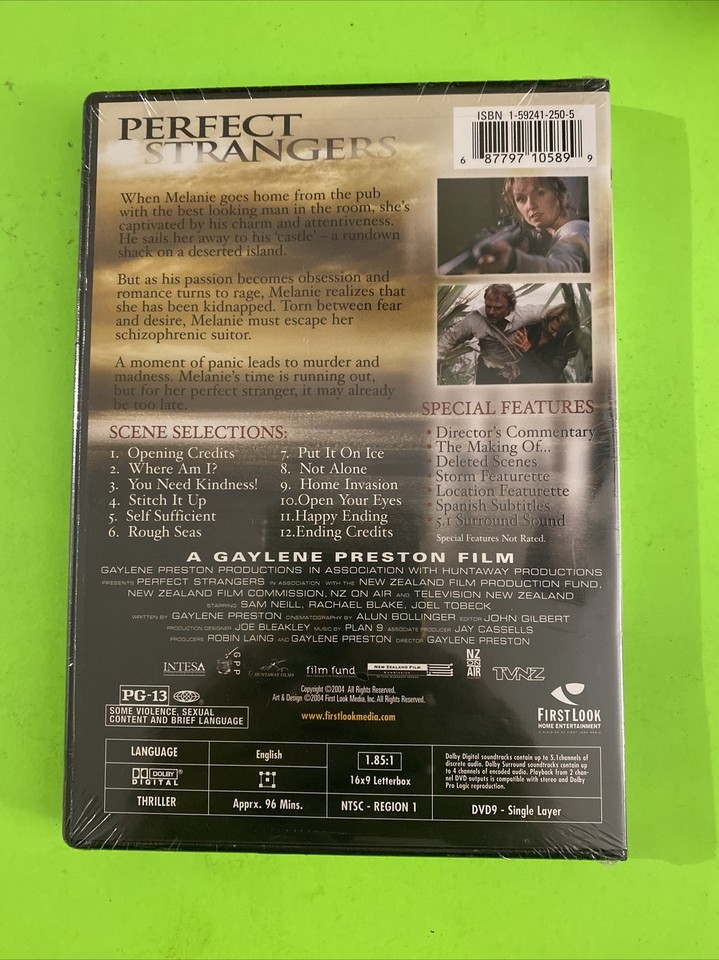 PERFECT STRANGERS (DVD 2004) SAM NEIL -BRAND NEW FACTORY SEALED - FREE ...