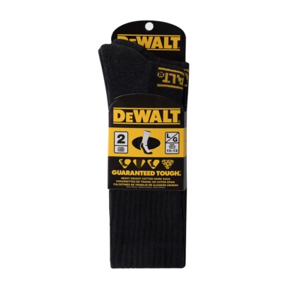 Dewalt Everyday Cotton Blend Work Crew Socks DXSC106 | eBay