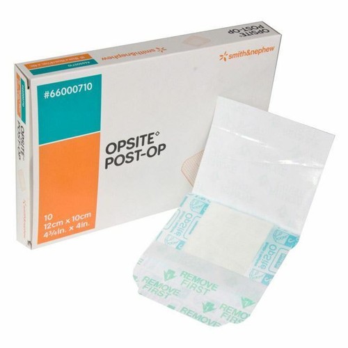 *10-Pieces* Smith & Nephew Opsite Post-Op Film 4.75" x 4" Dressing ...