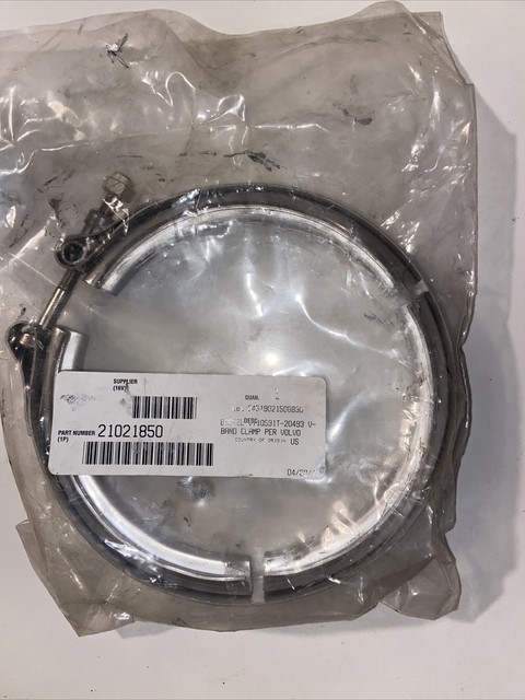 Genuine Volvo Truck 21021850 V-band Exhaust Clamp for sale online | eBay