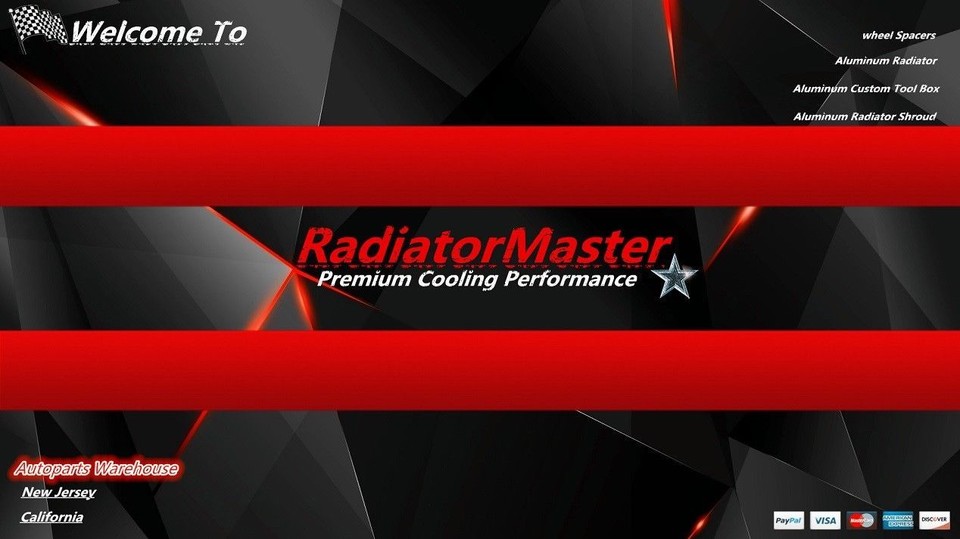 13045 Radiator For 07-08 Ford Expedition 07-08 Lincoln Navigator 5.4L ...