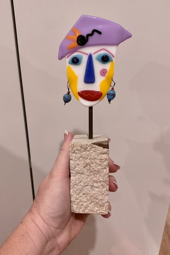 Face Art Sculpture On Stone | eBay Australia