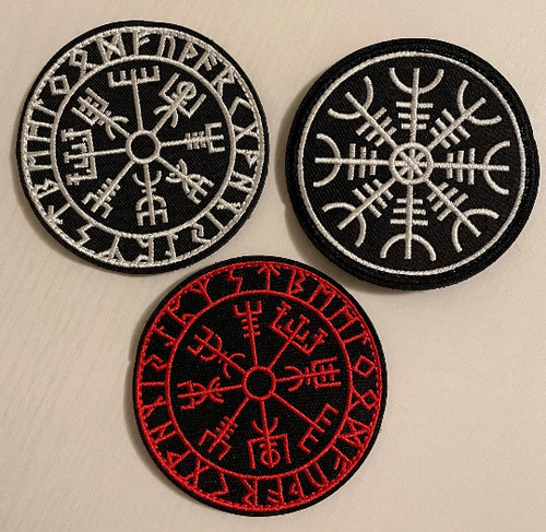 Norse Viking Compass Vegvisir Tactical Morale Hook Patch | eBay