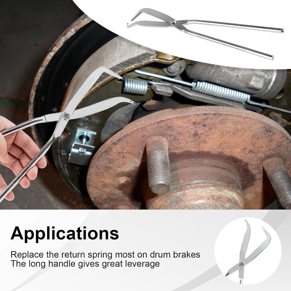 Brake Service Kit Drum Brake Tool Kit Drum Brake Spring Tool Set Drum ...