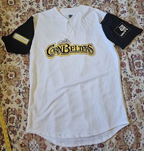 Normal Cornbelters Vintage Baseball Jersey Size 46 Live Strong Milb MLB ...