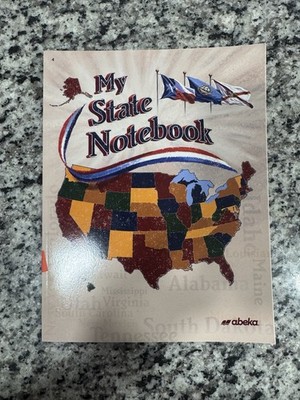 Abeka My State Notebook Book 4th Grade 4 Third Edition Learning ...