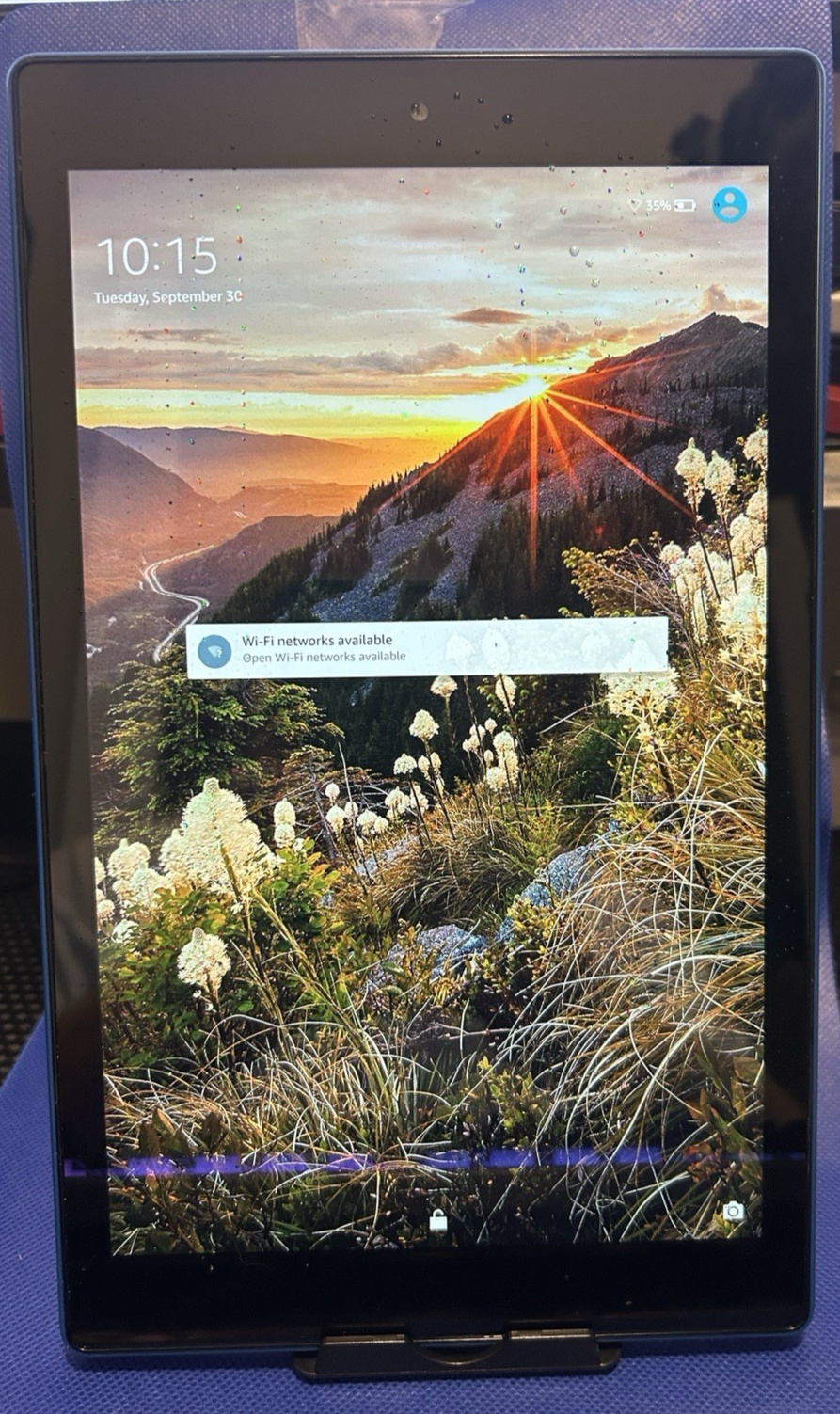 (USED) Amazon Kindle Fire HD 10 (7th Gen.) (SL056ZE) 32GB (Wi-Fi) 10.1 ...