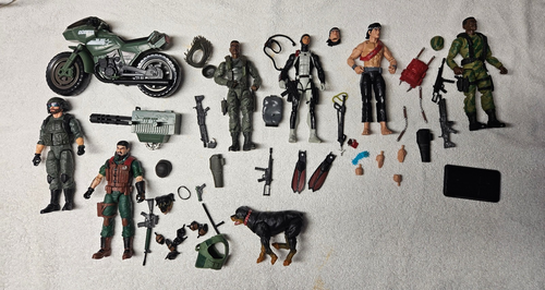 G.I. Joe Classified Series lot #2 of 14 mutt Snake eyes Jinx Duke ...